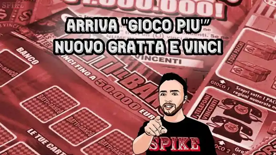 Gratta e Vinci Online: Nuovo Gioco Più 3€