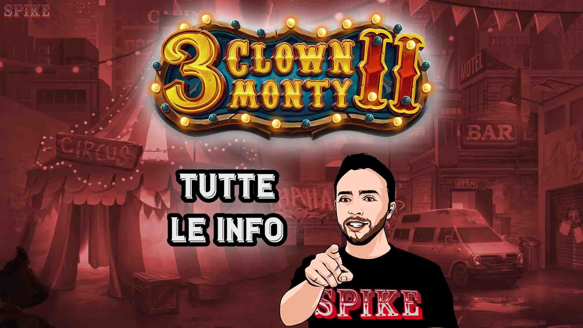 Nuova Slot Machine 3 Clown Monty II di Play’n GO