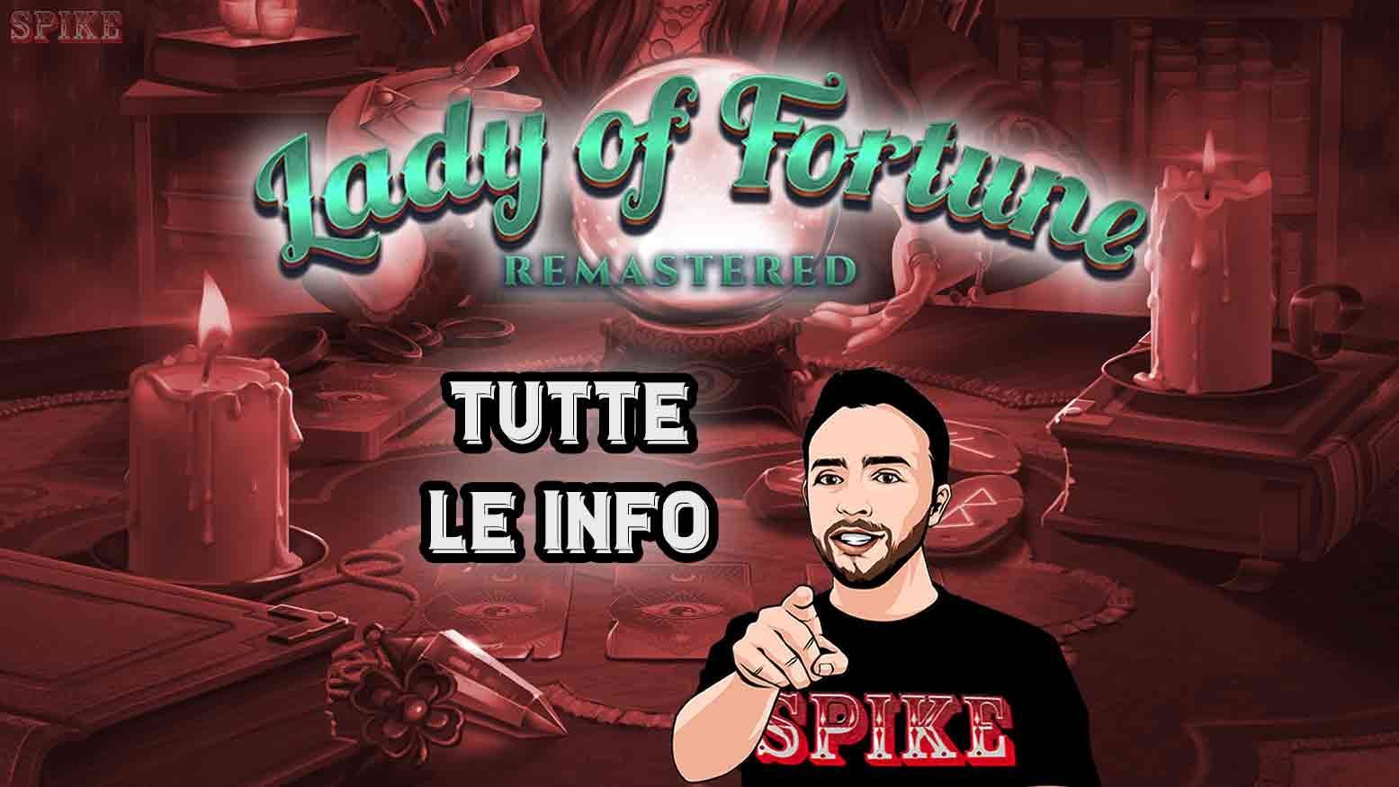Nuova Slot Lady of Fortune Remastered di Play’n GO