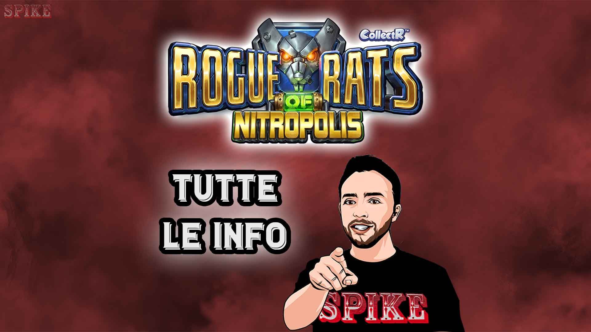 Nuova Slot Rogue Rats of Nitropolis di ELK Studios